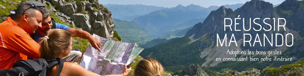 Randonnée Pyrénées : itinéraires et carte sentiers, rando lac Béarn ...